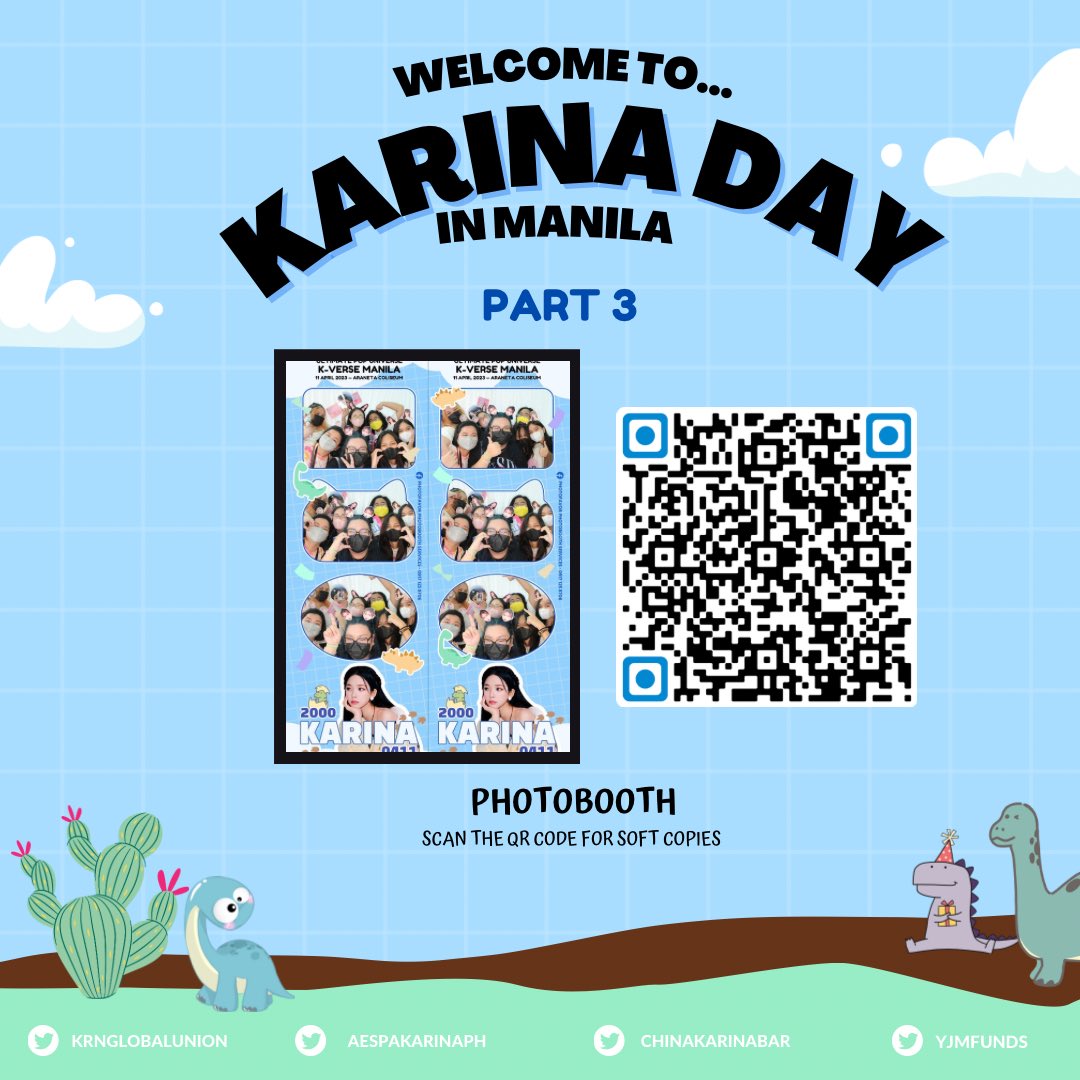 KARINA Philippines 💙 KARINA DAY on Twitter: "PART 3. Photobooth. You can access the soft copies ...