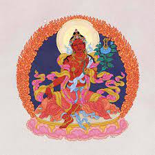 Heroic Red Tara, the first Tara of the 21 Taras, is “Tara who saves us ...