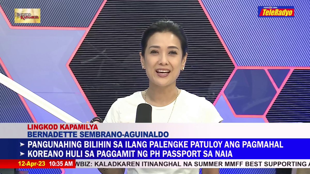 DZMM TeleRadyo on Twitter: "Walang humpay na serbisyo-publiko kasama sina @Bernadette_ABS at ...