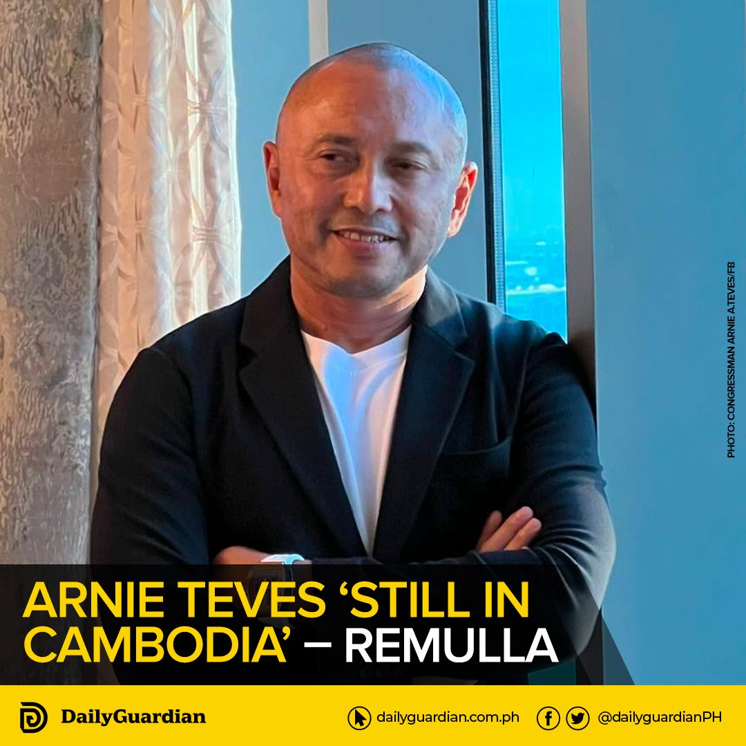 Daily Guardian on Twitter: "Suspended Negros Oriental Rep. Arnolfo Teves Jr. is still in ...