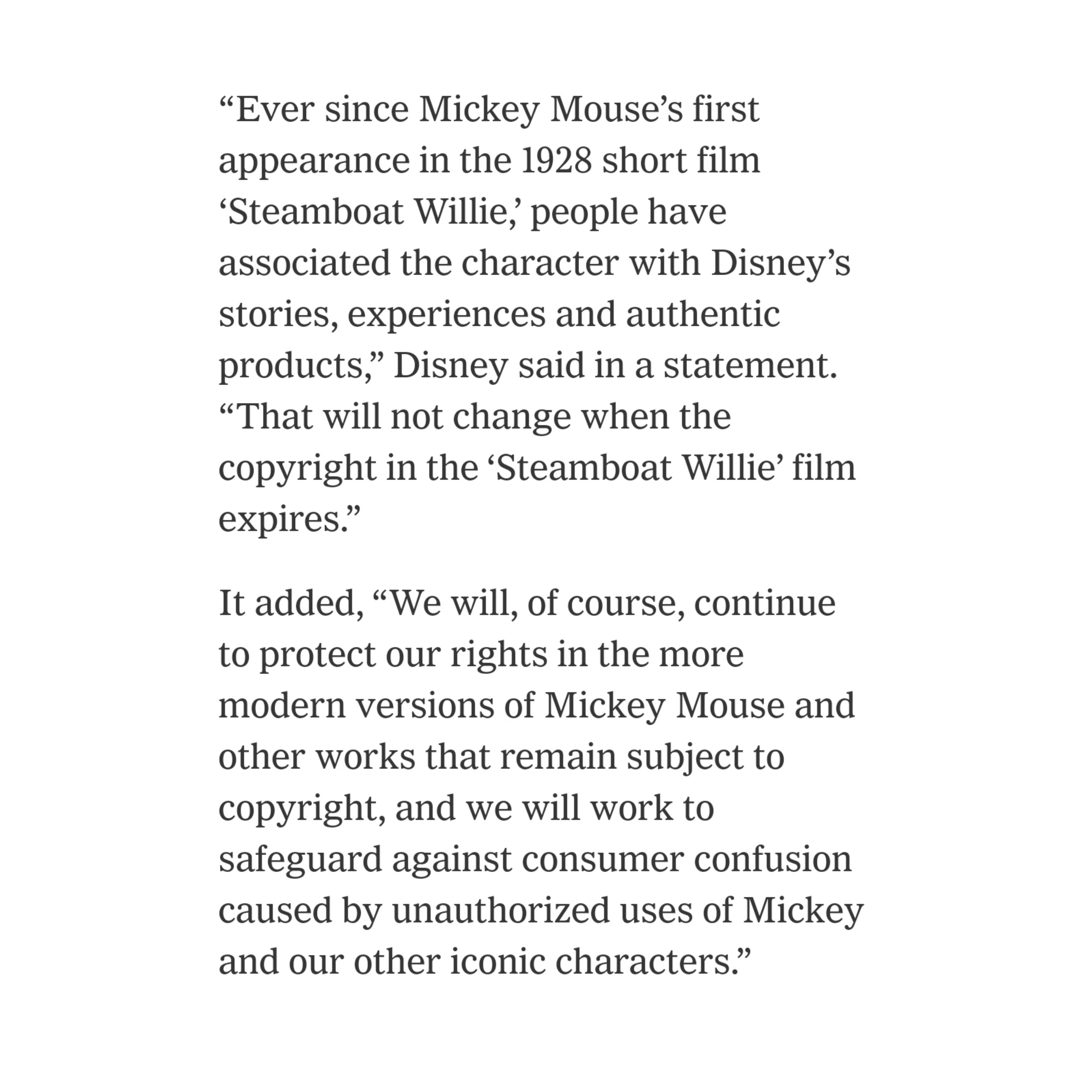 Disney Animation Promos on Twitter: "Disney characters set to enter the public domain soon ...