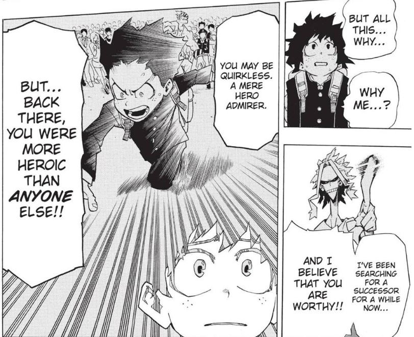 Ota (∿° °)∿🥦💥 on Twitter: "Just saying, the moment Deku rushed into saving Katsuki from the ...