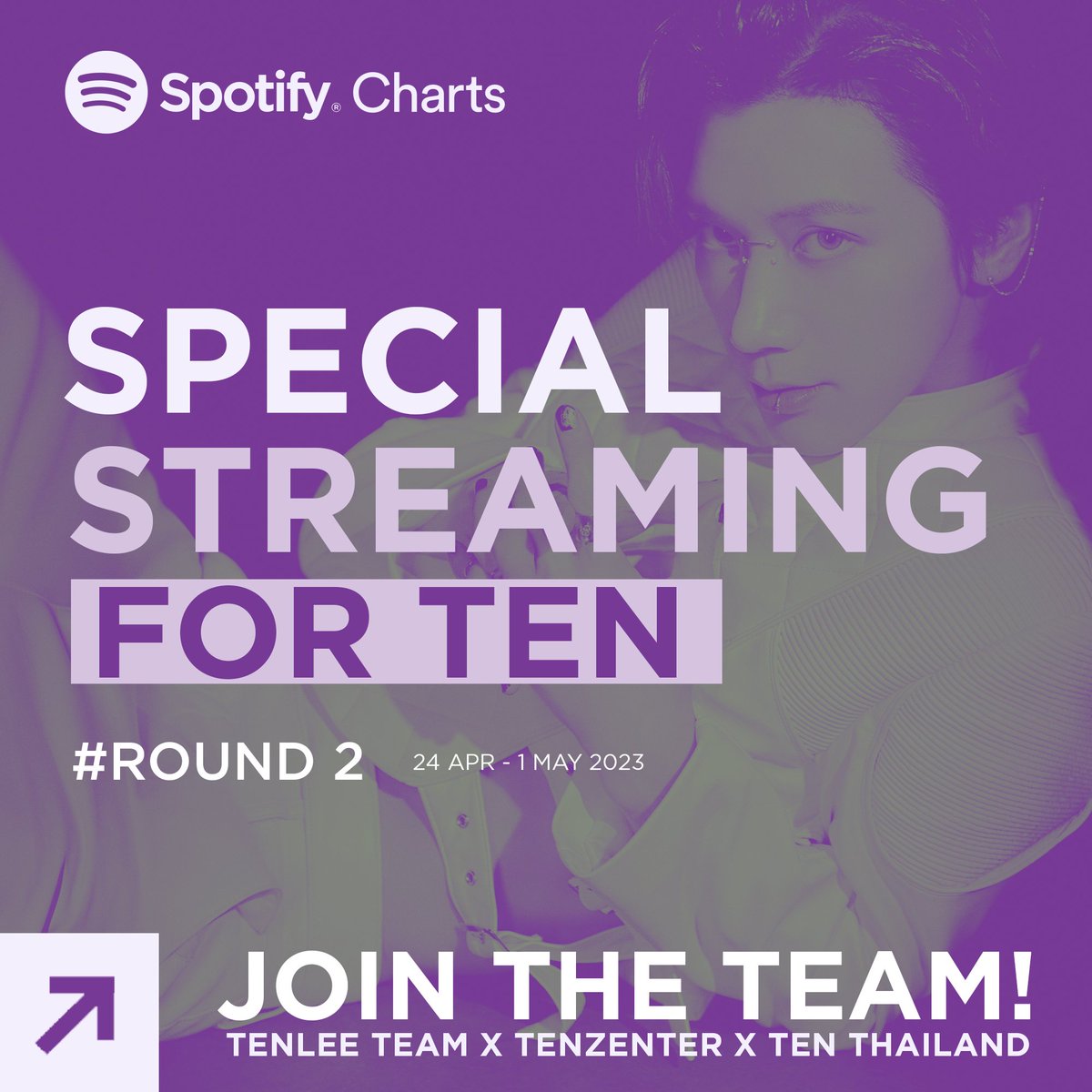 TEN Thailand on Twitter: "RT @TEN_TH: [SPOTIFY SPECIAL STREAMING FOR #TEN ROUND 2] By : @tenlee ...