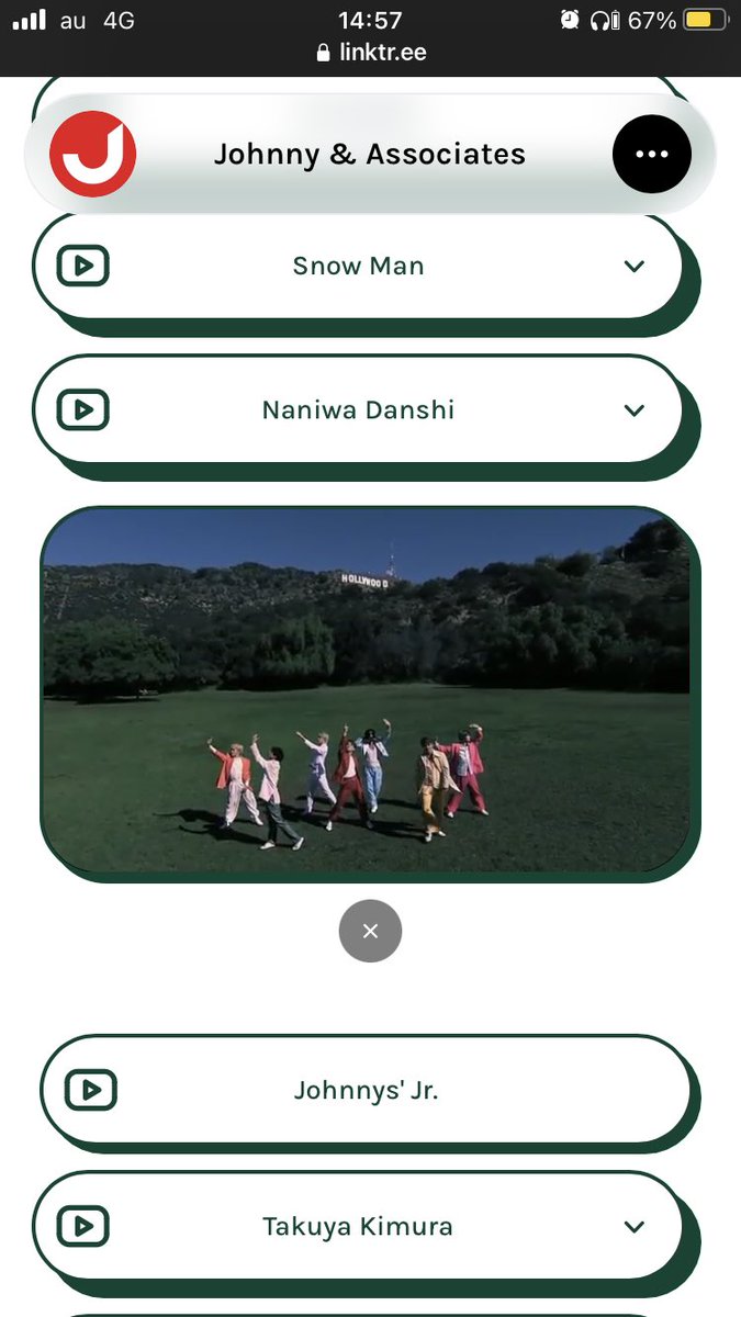 かめかな on Twitter: "なんこれ https://linktr.ee/johnnys_official?utm_source=linktree_profile_share