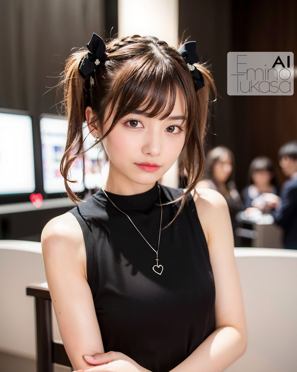 エミノツカサ Ai Street On Twitter Ai Generated ついんてガール Aistreetsnap Aiグラビア