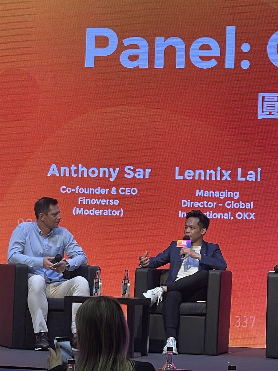 CryptoCell Labs on Twitter: "🇭🇰圓桌討論：CeFi概覽 Anthony Sar，Finoverse聯合創始人兼CEO（主持人）； Lennix Lai，#OKX ...