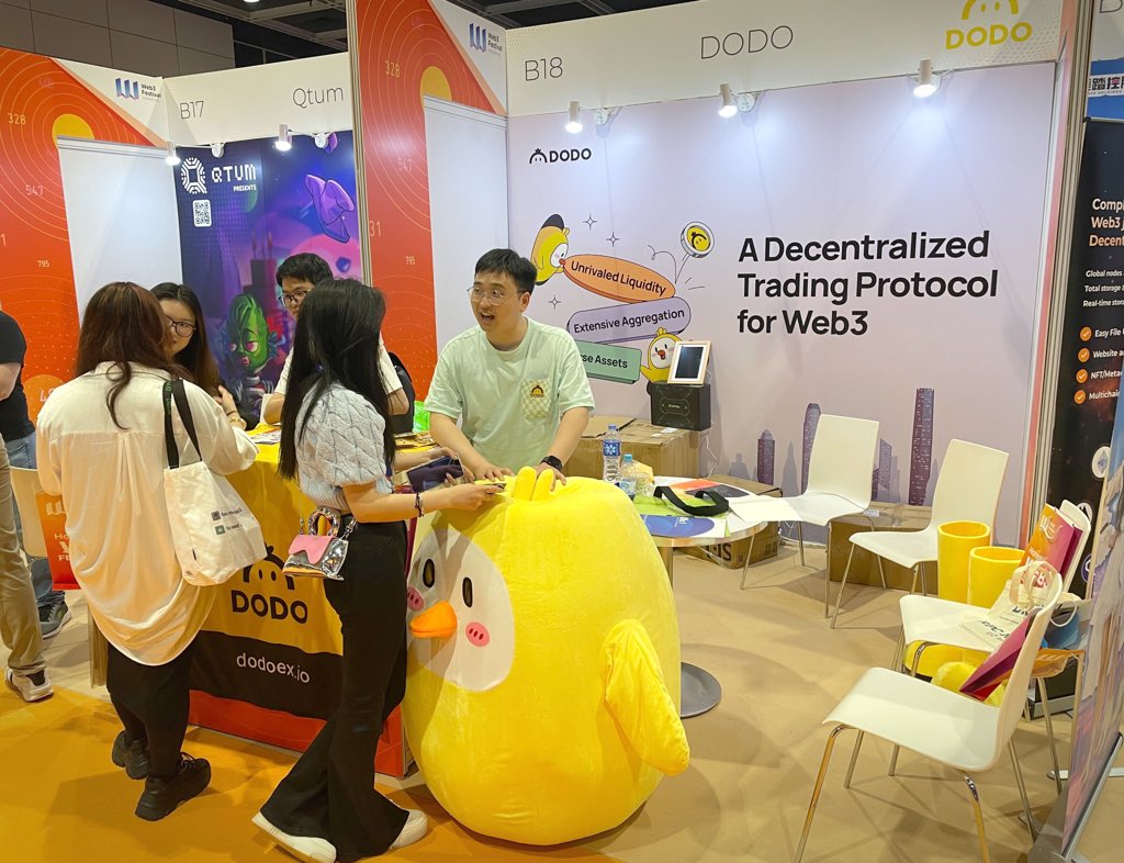 DODO | Multichain DEX Aggregator on Twitter: "Come say hi to DODO at booth B18 of # ...