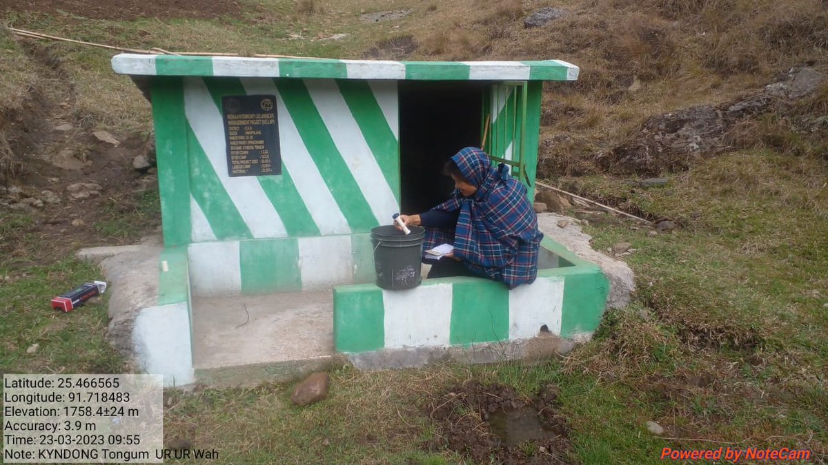 Meghalaya Basin Development Authority on Twitter: "Check out the newly completed Spring chambers ...