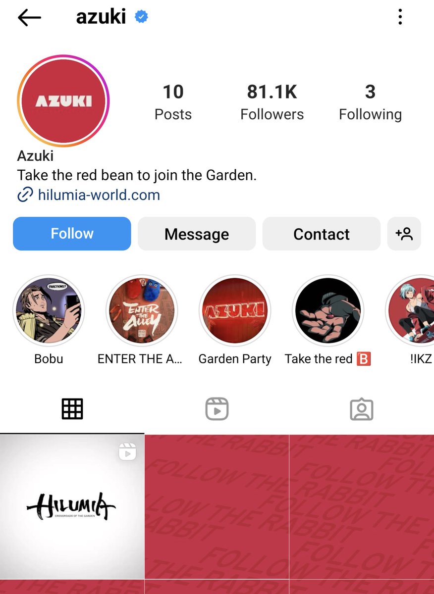 Icedcoffee 🧊☕ on Twitter: "DO NOT INTERACT WITH AZUKI INSTAGRAM"
