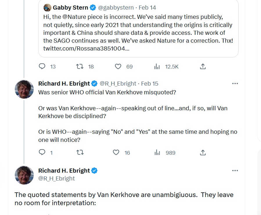 "Richard Ebright, an expert on biosecurity and professor of chemical ...