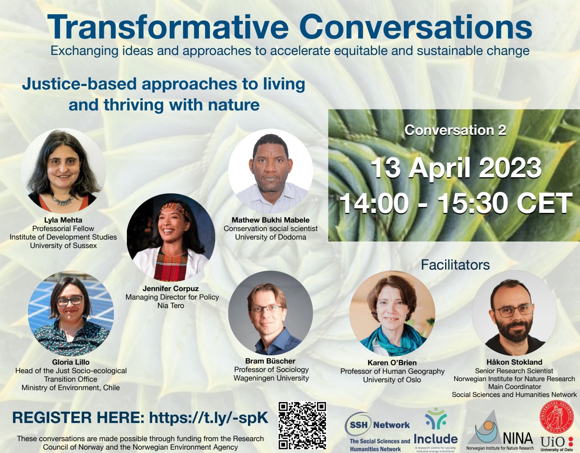 Bram Büscher on Twitter: "Join us tomorrow! Transformative Conversations 2: Justice-based ...