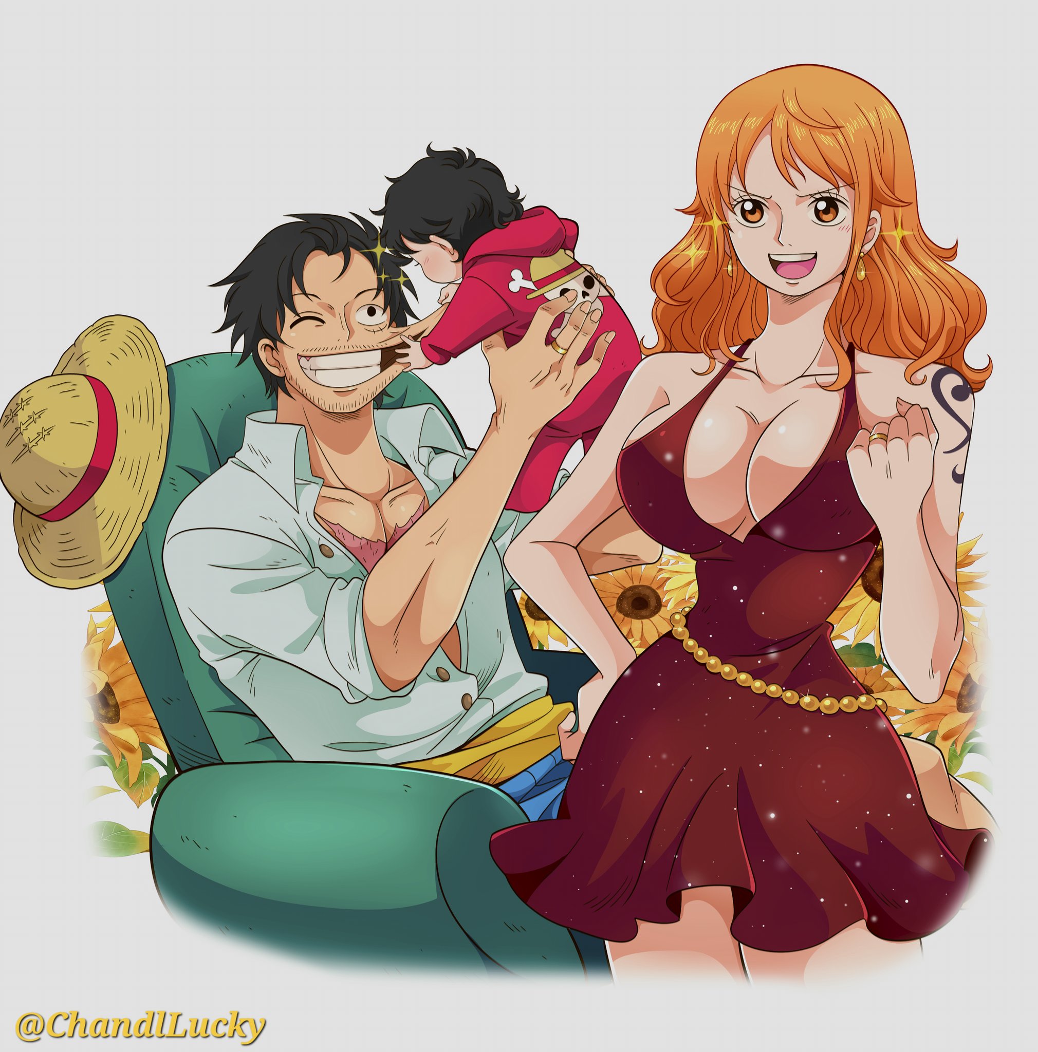 Nami And Luffy Family