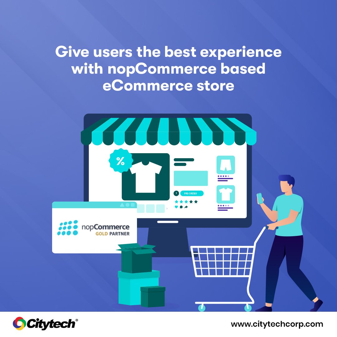Citytech Software on Twitter: "Citytech is fully equipped with #nopCommerce store design and ...