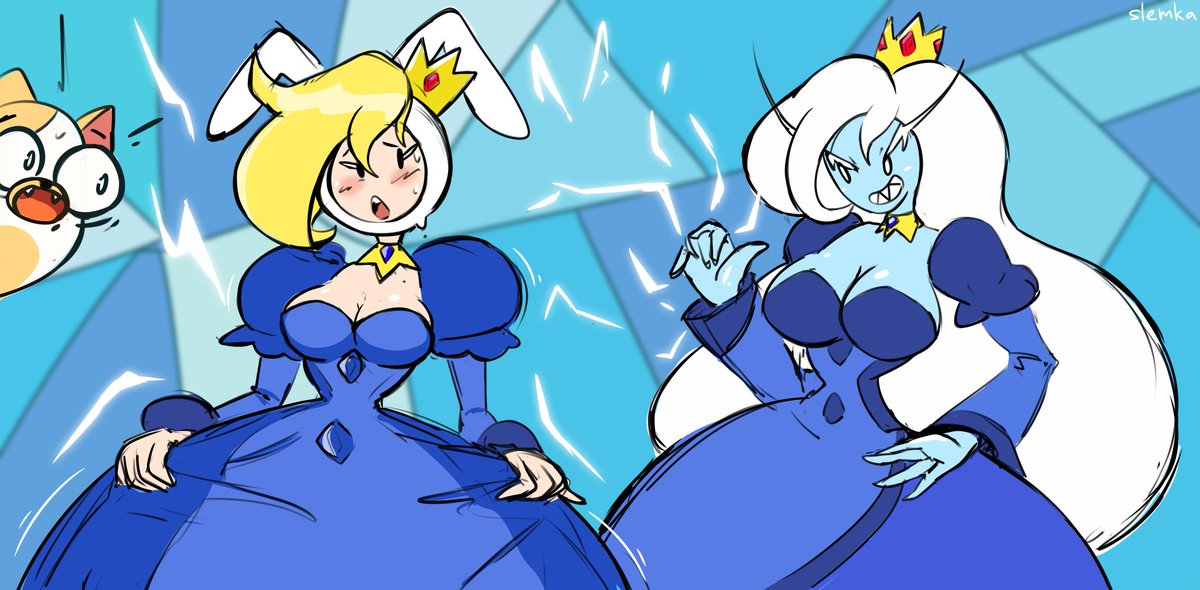 slemka on Twitter: "Ice Queen making Fiona into an Ice Princess 🥶"