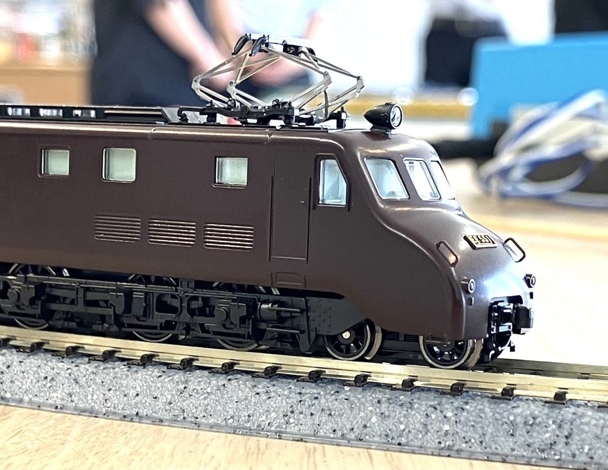 K特急 on Twitter: "RT @tamtam_tm: 大変好評を頂いておりますEF55です。半径R282の走行も見させていただきました。車体に覆われた先台車も実感的です。ただいまご ...