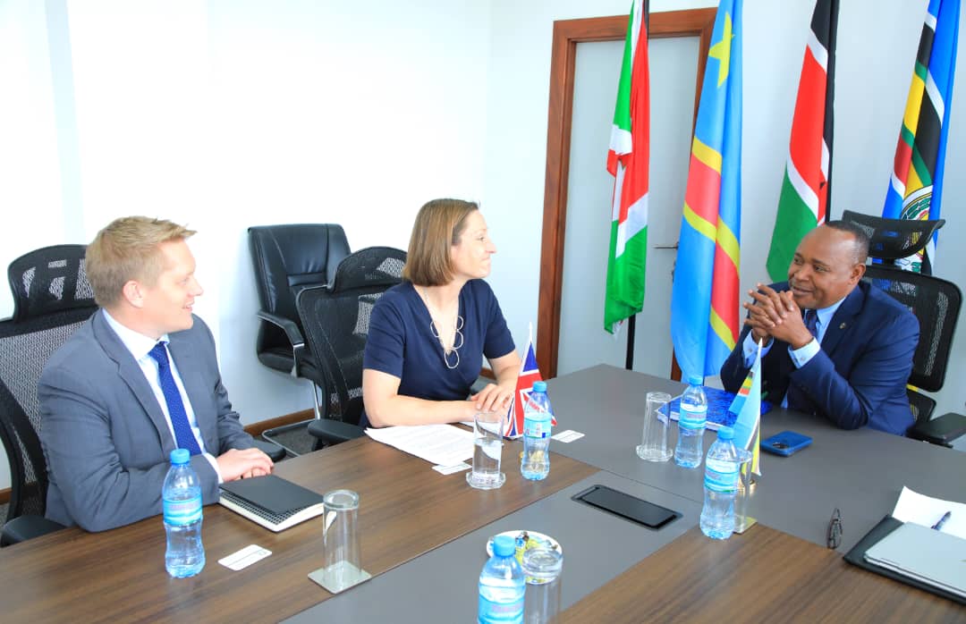 UK in Tanzania on Twitter: "RT @jumuiya: ⬇️ 1/2 EAC SG @pmathuki today held discussions with Ms ...