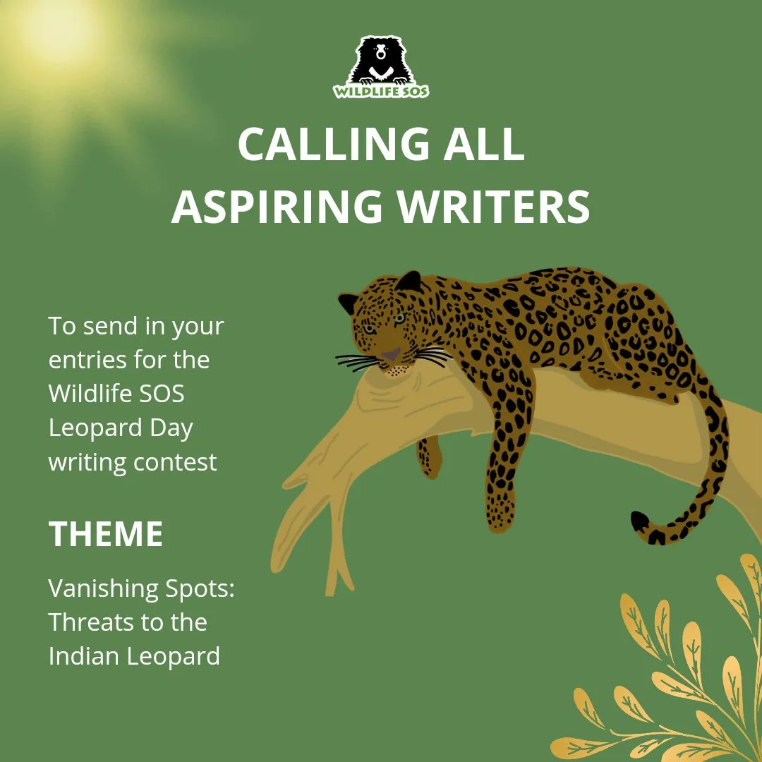 Wildlife SOS on Twitter: "Do you love writing? Are you deeply ...