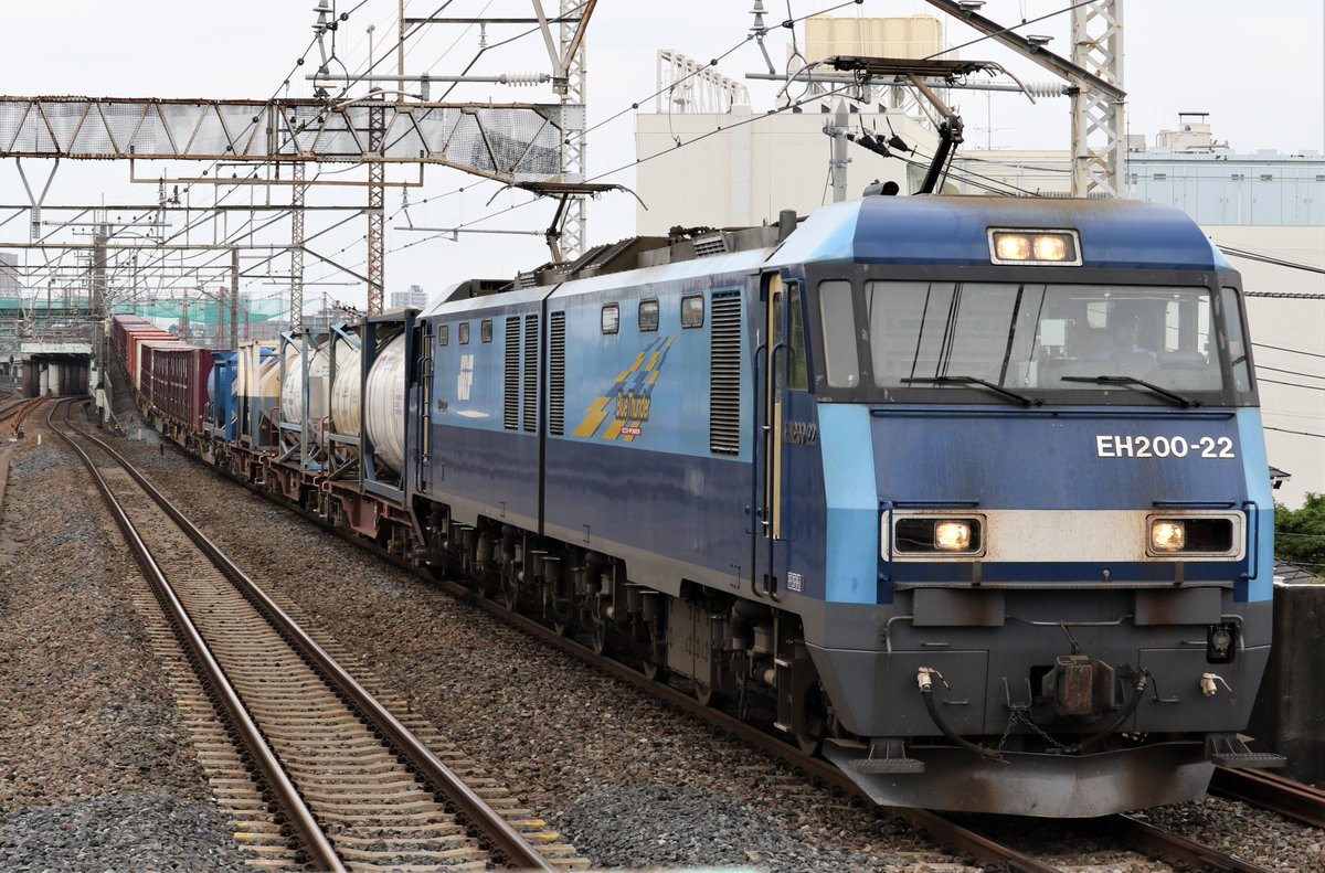 クラちゃん on Twitter: "RT @ja819061: おはようございます。 今日も宜しくお願い致します。 #武蔵野線50周年 EH200-22"