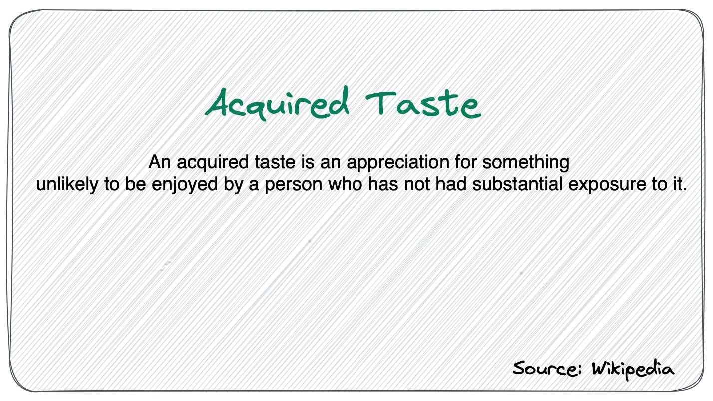 Acquired Taste