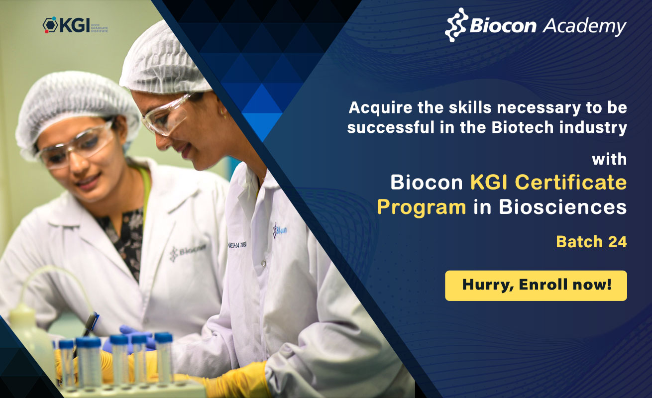 Biocon Academy on Twitter: "Take the first step towards building your dream career in #Biotech ...