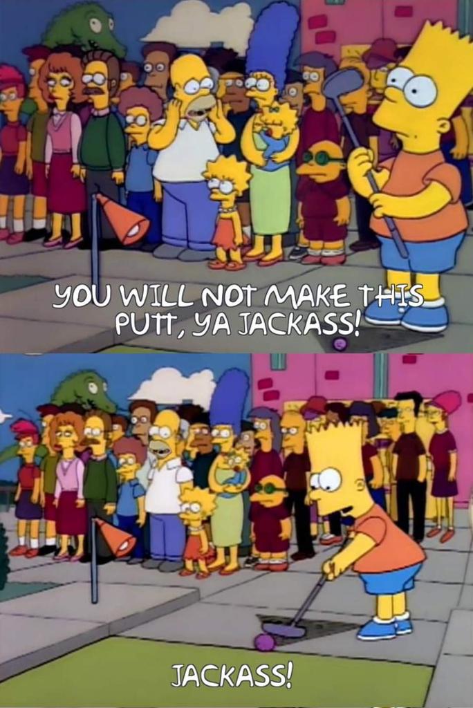 Happy Gilmore Jackass Meme