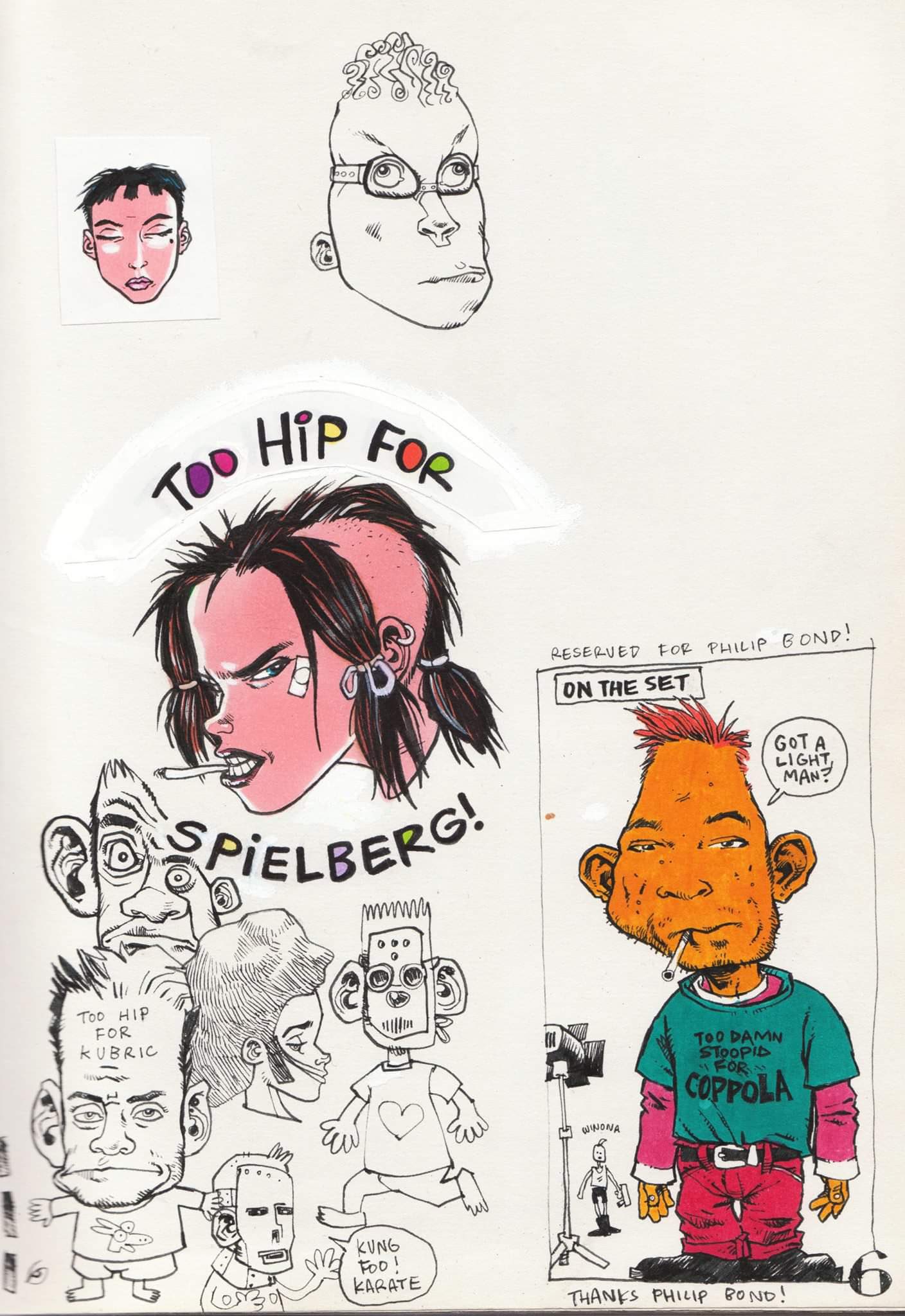 Jamie Hewlett Sketchbook