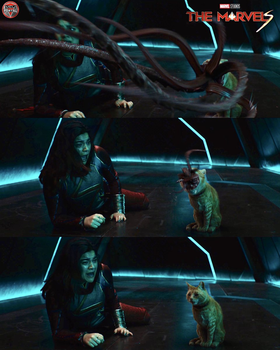 Mcu Portal On Twitter What The Flerken Kamala Meets Goose In