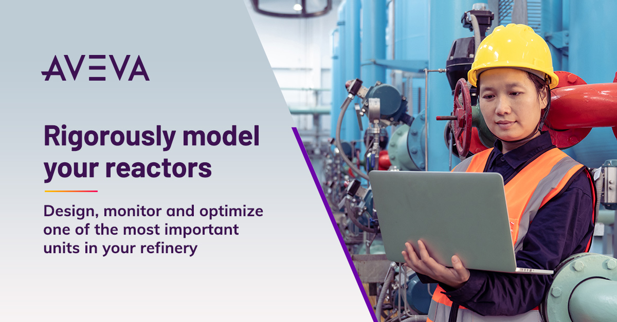 AVEVA on Twitter: "Reactors are one the most integral pieces of equipment in a process plant ...