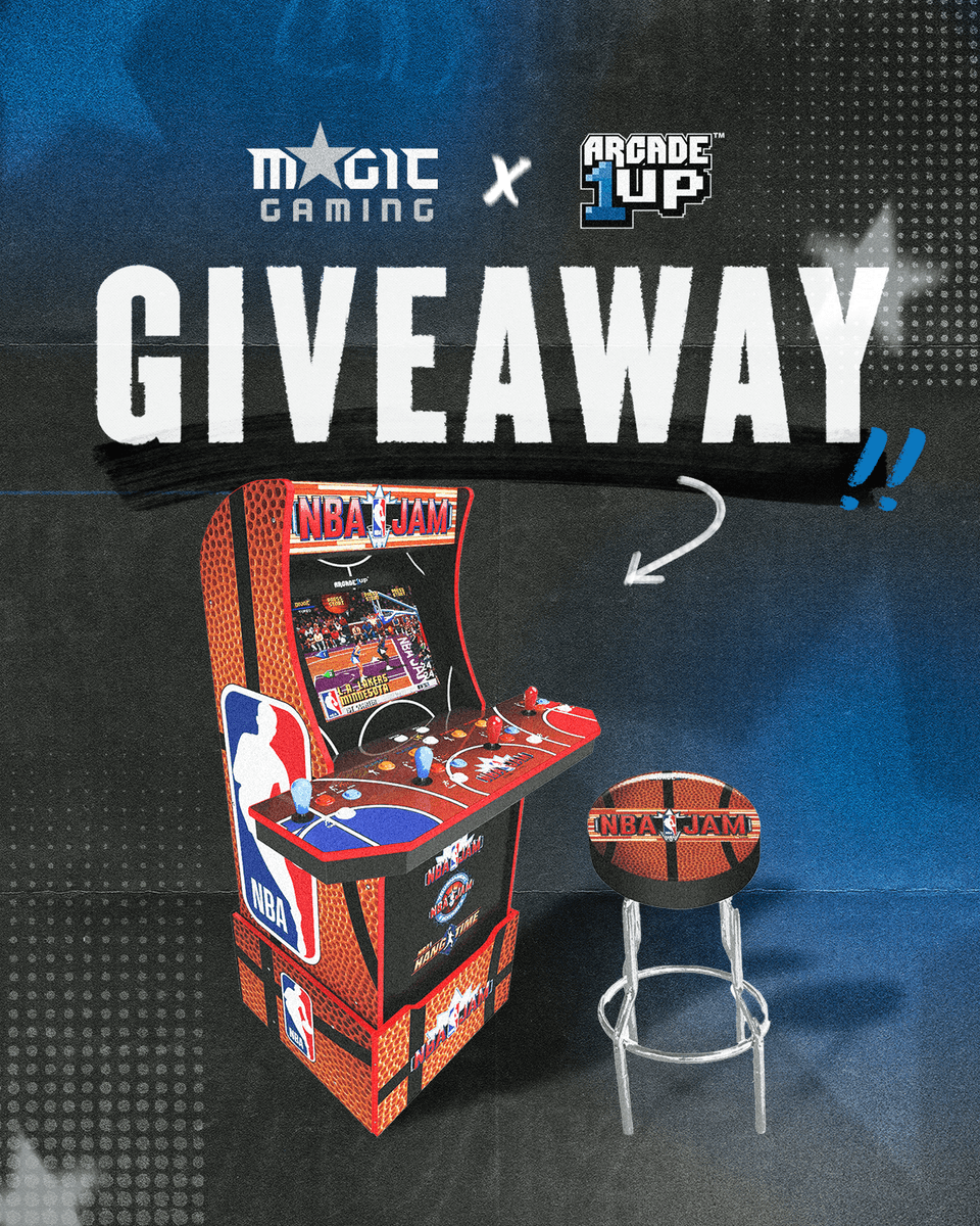 Magic Gaming on Twitter: "🚨 ARCADE MACHINE GIVEAWAY 🚨 To celebrate our partnership with @arcade ...