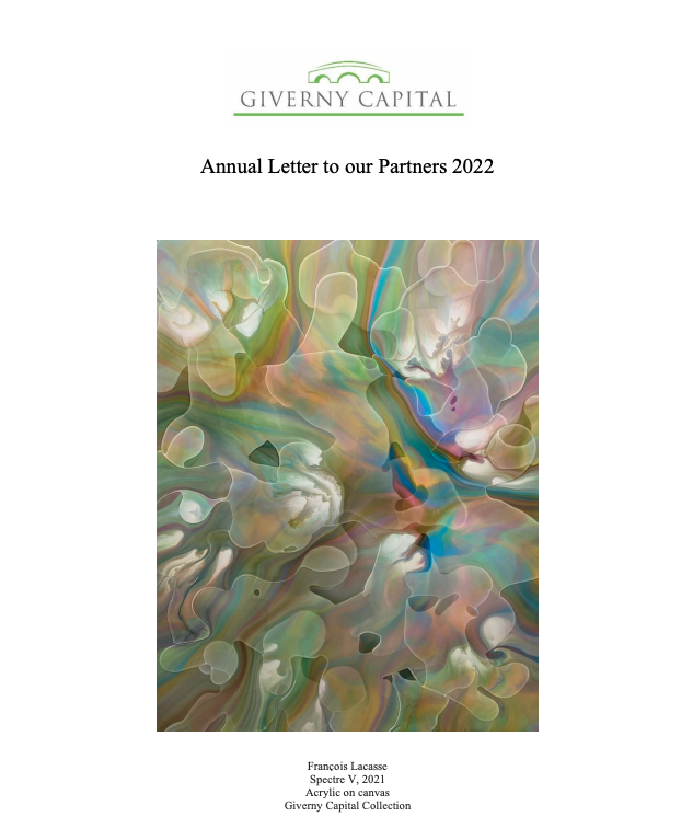1/ François Rochon recently released Giverny Capital's 2022 Annual ...