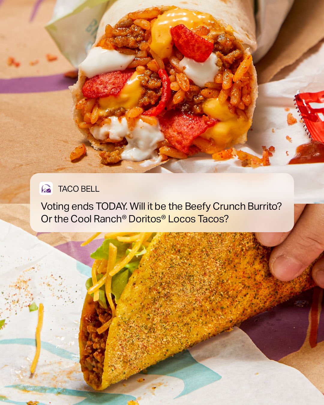 Taco Bell Crunchy Burrito