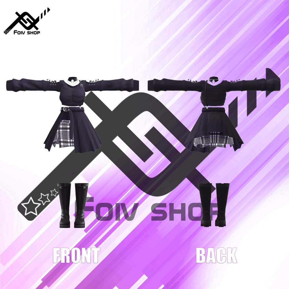 もちもちも on Twitter: "RT @foivrchat: キュビクローゼット オリジナル3Dモデル「萌」専用衣装 「3D衣装モデル」 オーシャンメモリー https://foiv ...