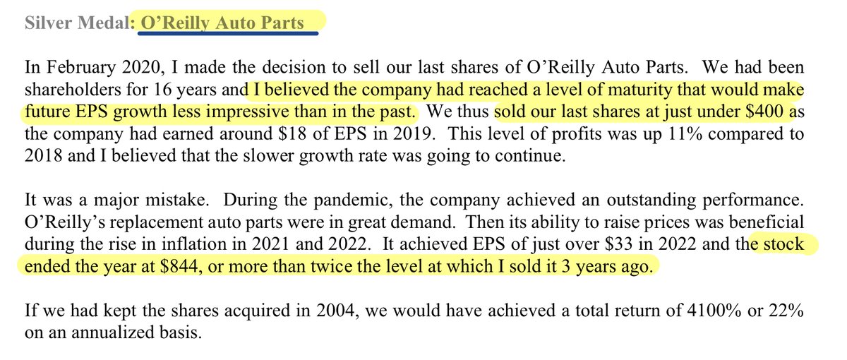 1/ François Rochon recently released Giverny Capital's 2022 Annual ...