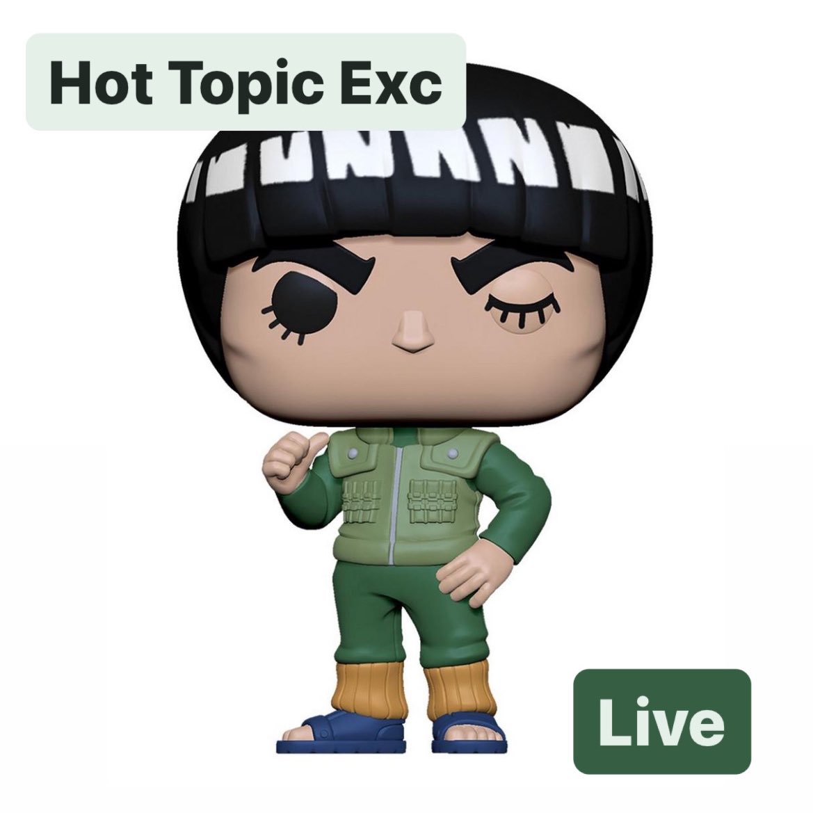Funko POP News ! on Twitter: "Now live! The Hot Topic exclusive Might Guy Funko POP! Linky ...