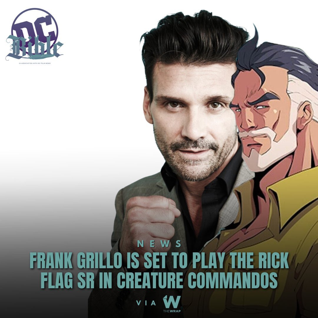 The DC Bible on Twitter: "BREAKING: @TheWrap confirms Frank Grillo has been cast as Rick Flag Sr ...