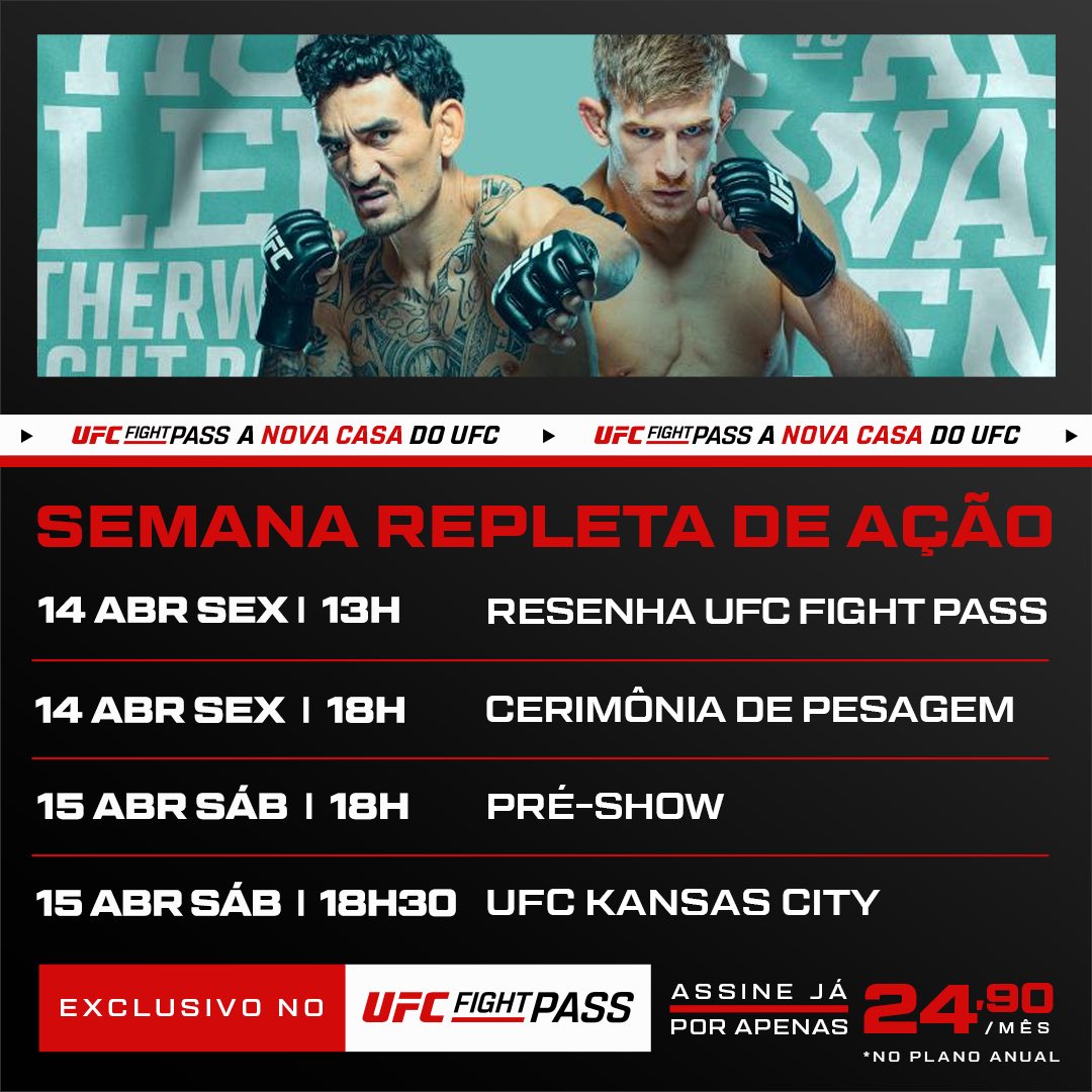 UFC Fight Pass Brasil on Twitter: UFC Fight Pass Brasil on Twitter:
