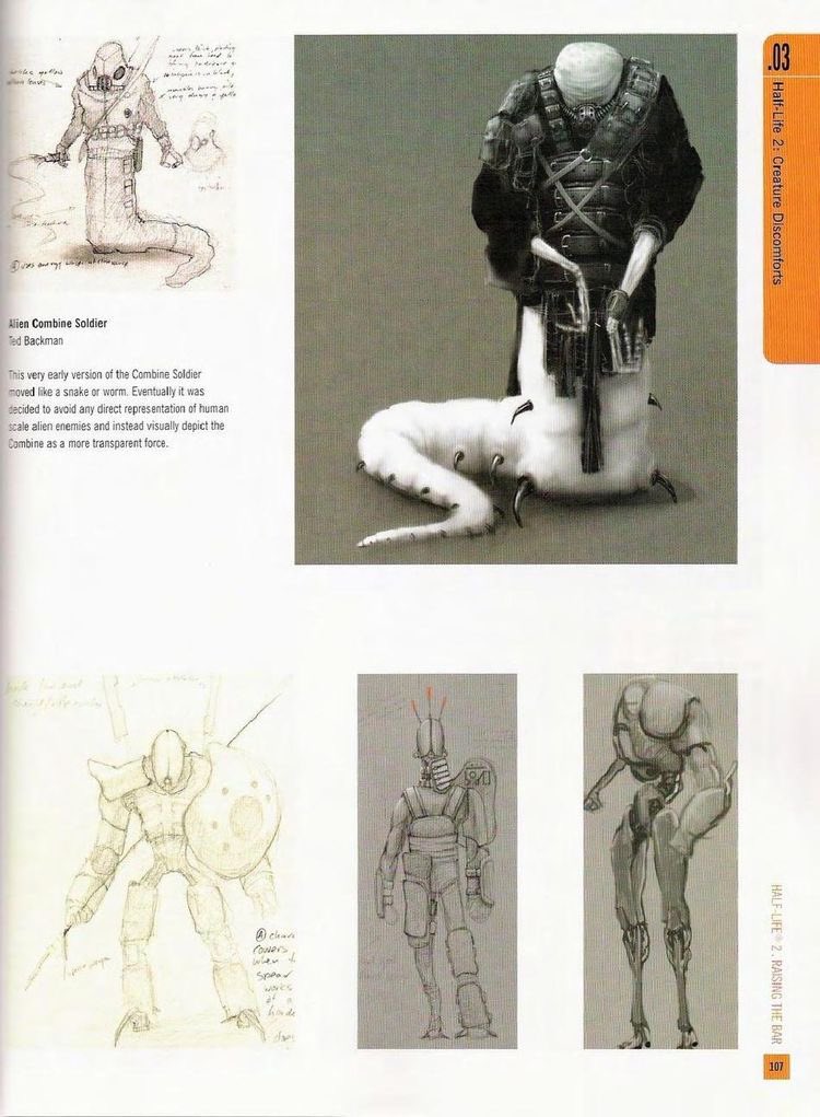 Powered By Valve λ On Twitter Some Half Life Combine Concept Art I Like