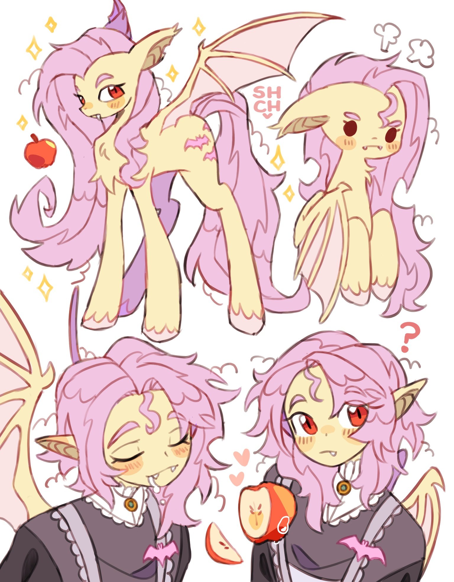 Mlp Flutterbat Human