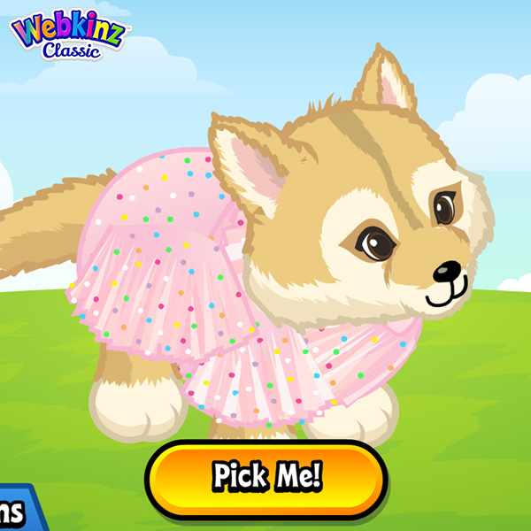 Ganz eStore on Twitter: "The cute Confetti Dress will have your @webkinz looking like they’re ...