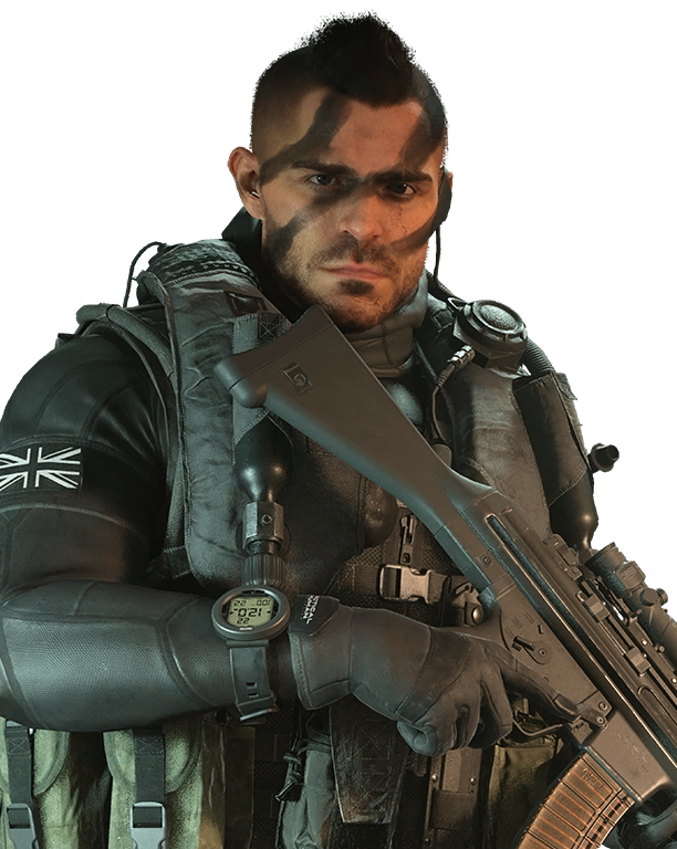 Soap Mactavish Haircut