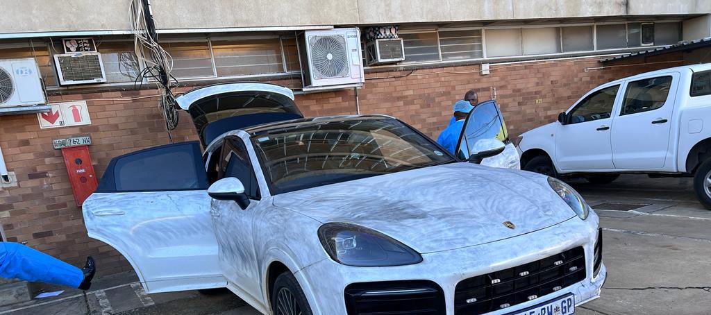 Athlenda Mathe On Twitter Police Have Seized A White Porsche Believed