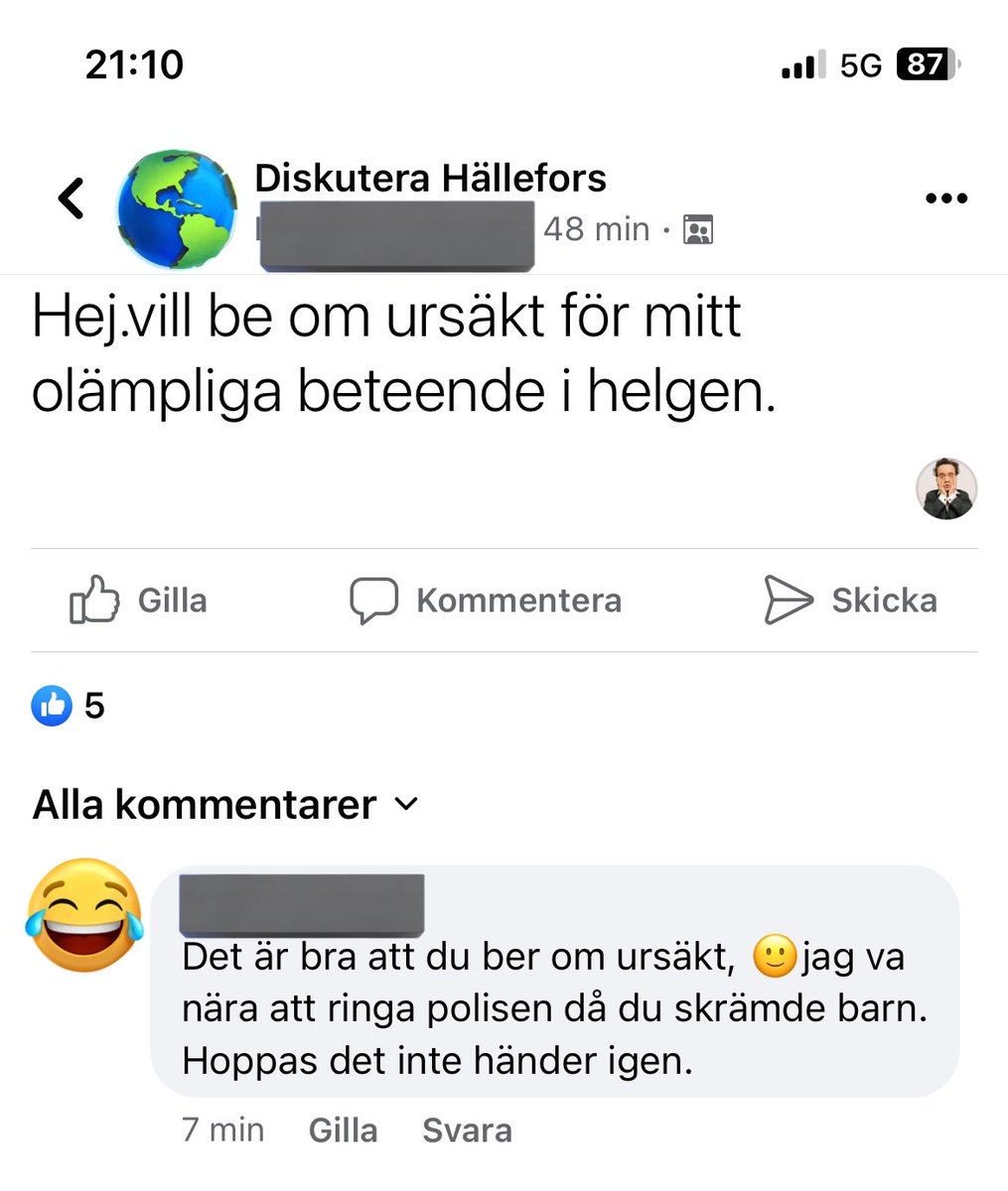 Isidor Olsbjörk on Twitter: "Vad har man gjort om man ber en hel by om ursäkt"