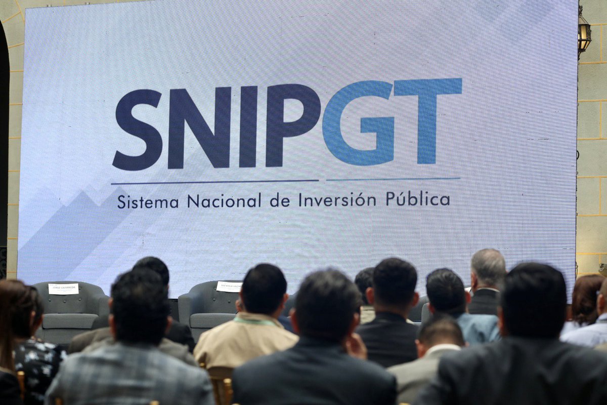Gobierno Guatemala on Twitter: "Hoy @Segeplan presentó la actualización del Sistema Nacional de ...