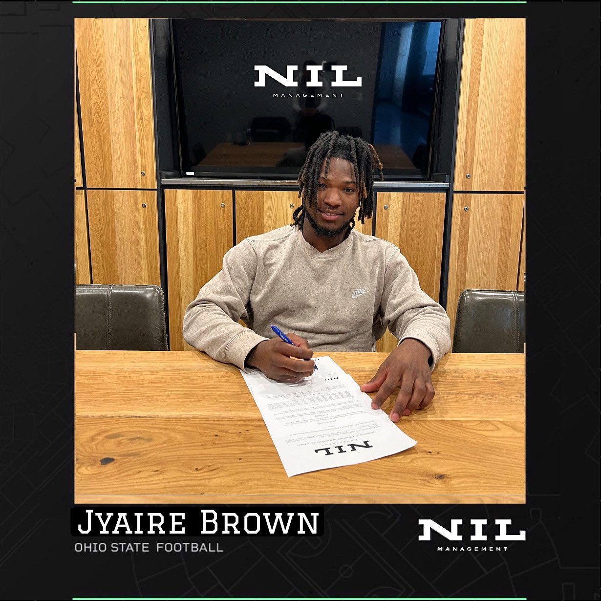 nilmanagement on Twitter: "Welcome to the team @jyairebrown13! Game Recognize Game. ⚡️🔋 • https ...