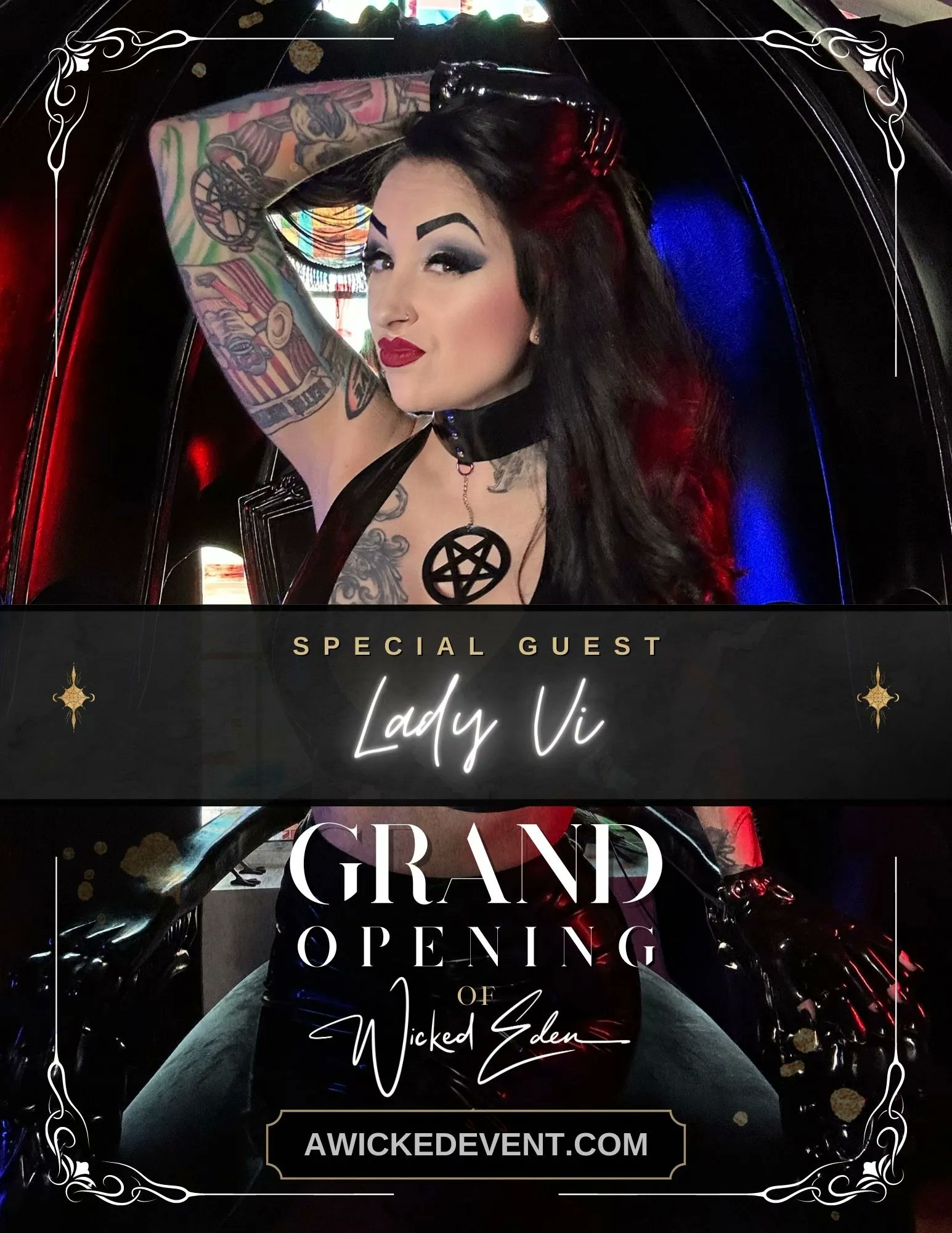 Wicked Eden on Twitter: "We're thrilled to announce that the captivating @Satanatrix will be ...