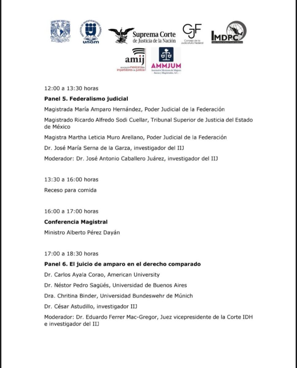 Juzgadoras y Juzgadores Federales on Twitter: Juzgadoras y Juzgadores Federales on Twitter: