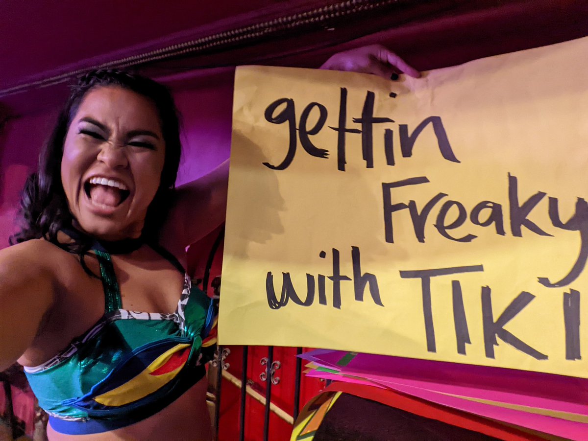 WOW - Women Of Wrestling on Twitter: "RT @Tiki_Chamorro_: Gettin freaky with Tiki!!! Gotta love ...