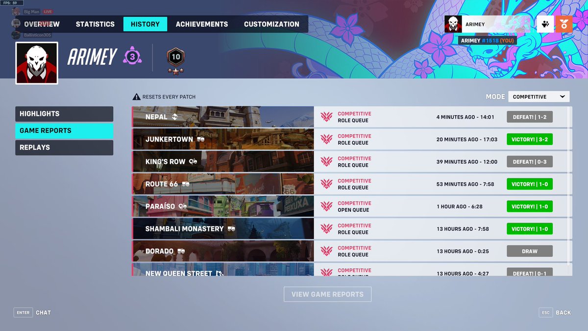 Incorrect Competitive progress displayed - Bug Report - Overwatch Forums