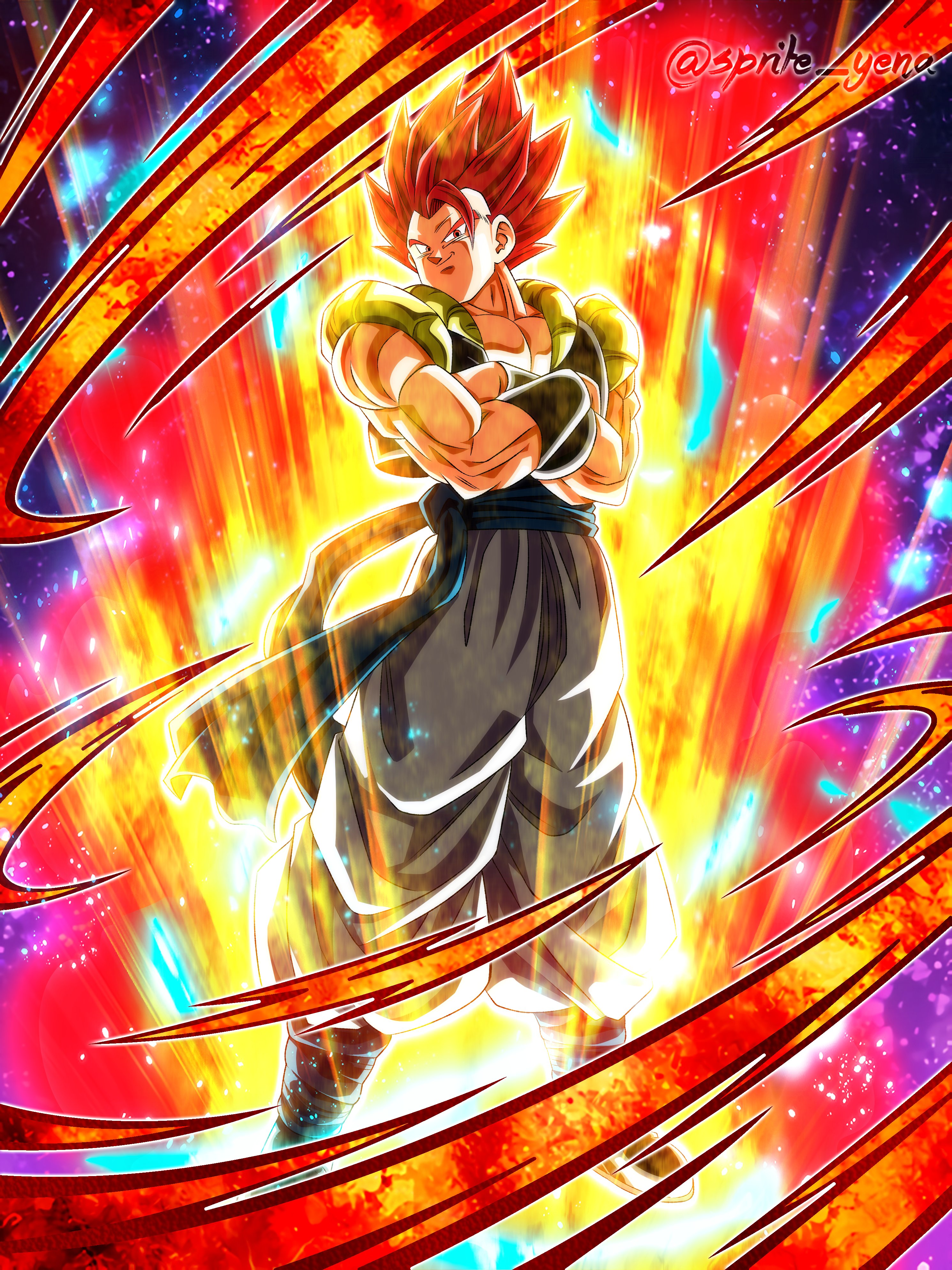 Dbz Gogeta Ssj God