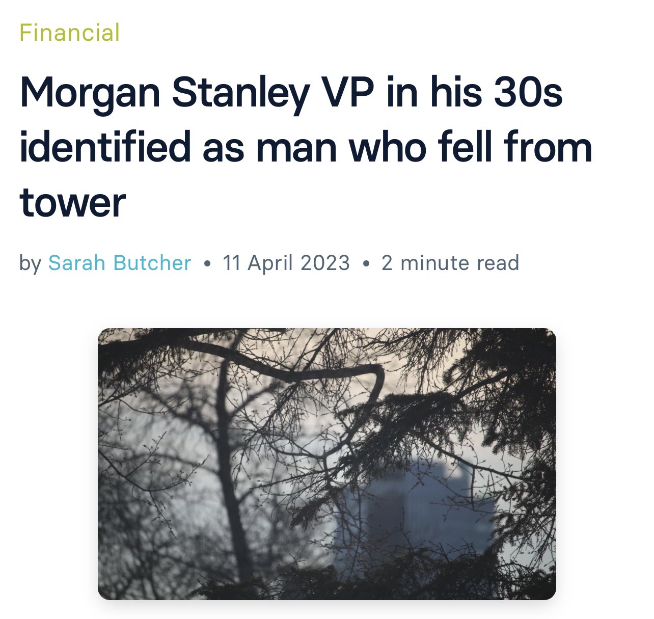 Wall Street Apes On Twitter Nothing To Look Into Guys… He Just “fell